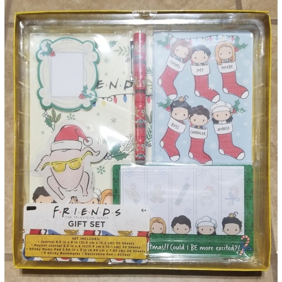 Office | Friends Tv Show Christmas Themed Stationery Gift Set | Poshmark